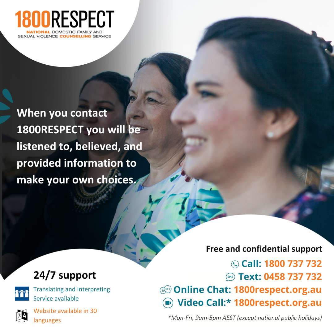 Social media and other resources | 1800RESPECT